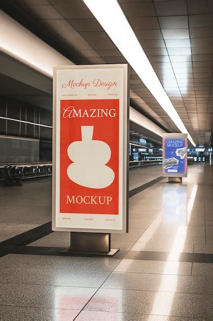 Vertical Screen Mockup Premium AI Generated PSD