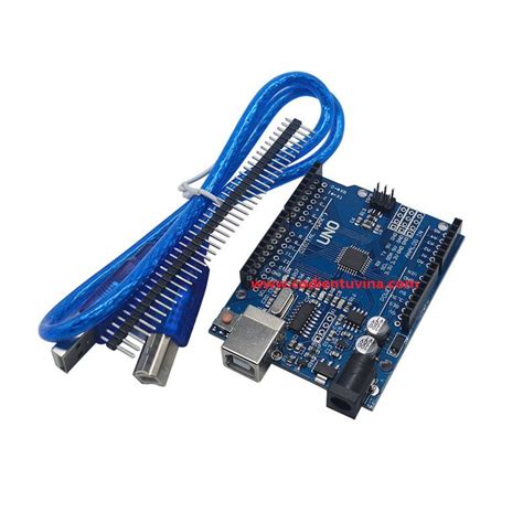MẠch Arduino Uno R3 Ch340 Driver Chip Dán CÓ KÈm CÁp Holcim Kênh
