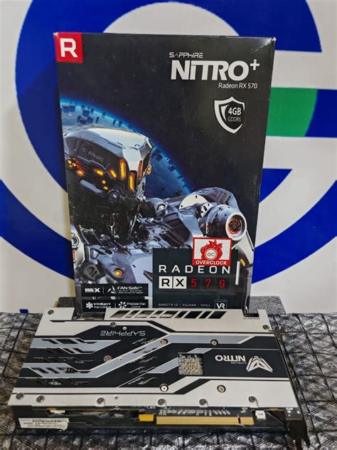 Graphic Card Amd Redeon Rx 570 4gb Ddr5 Sapphire Nitro Plus Gc Hardware Net
