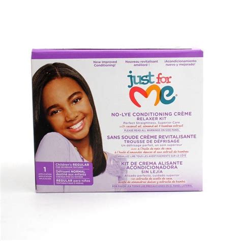 Soft And Beautiful Just For Me Relaxer Kit Reg