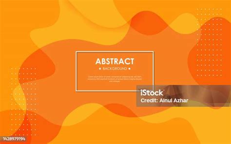 현대 Abstarct 다이나믹 오렌지 물결 모양의 질감 배경 디자인은 주황색의 3d 스타일입니다 Eps10 벡터 배경 0명에 대한 스톡 벡터 아트 및 기타 이미지 Istock