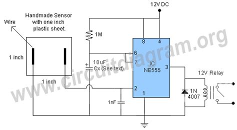Automatic Rain Sensing Windshield Wiper Control Circuit Diagram