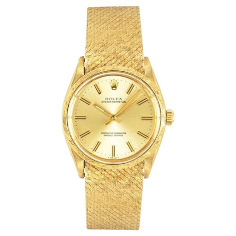 Rolex Star Dial Rare Vintage Yellow Gold 1940s Wristwatch At 1stdibs