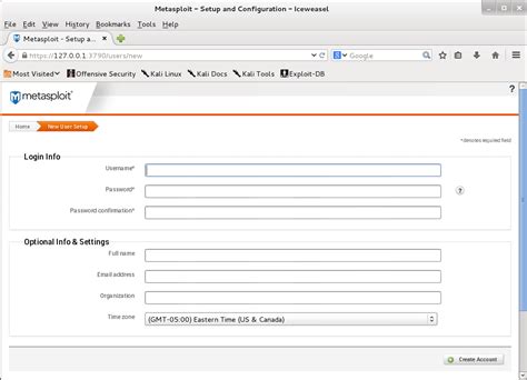Metasploit Community Edition Metasploit Unleashed