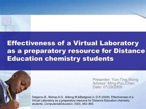 Ppt Effectiveness Of A Virtual Laboratory Powerpoint Presentation