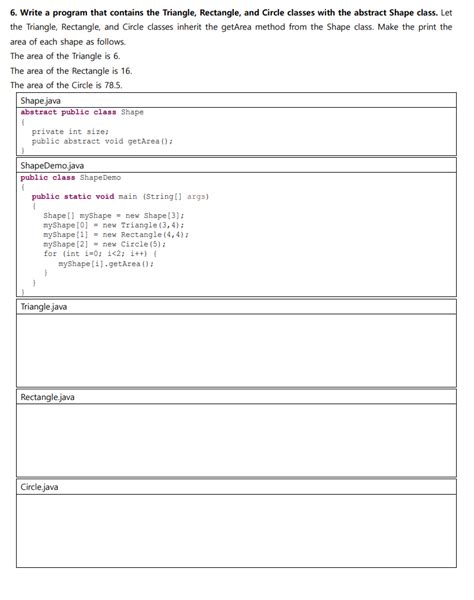 Solved 6 Write A Program That Contains The Triangle