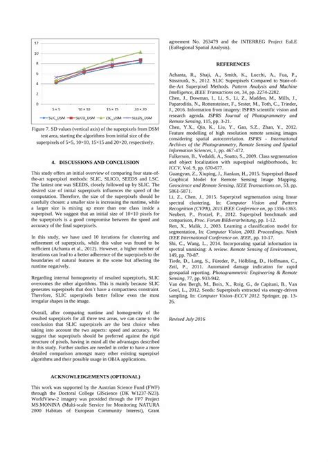 Pdf Superpixels The End Of Pixels In Obia A Proceedingsutwentenl4391csillik