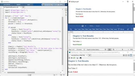 Matlab Report Generator Matlab