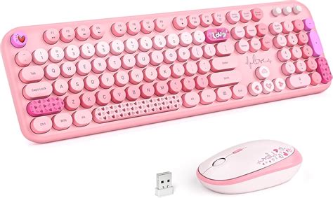Wireless Keyboard And Mouse Combo Mowux Full Size