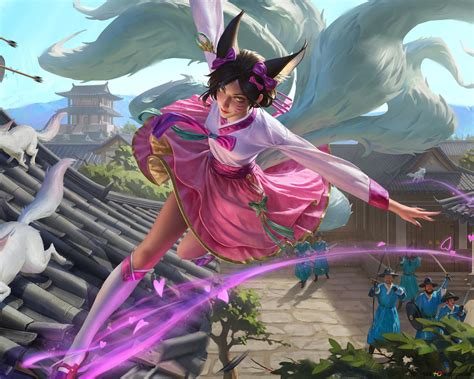 아리 리그 오브 레전드 4k 배경화면 다운로드