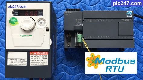 Siemens S7 200 Modbus Rtu Schneider Atv312