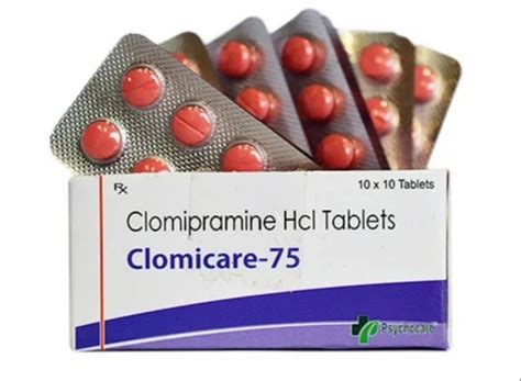 Clomipramine Hcl Tablets At ₹ 200stripe Clomipramine Hcl Tablet In