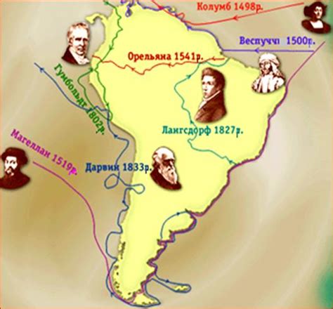 Конспект уроку з географії 7 клас з теми Географічне положення Південної Америки Дослідження