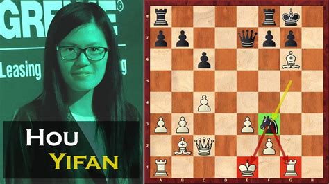 hou yifan allowed this fork but what happens next is a surprise youtube