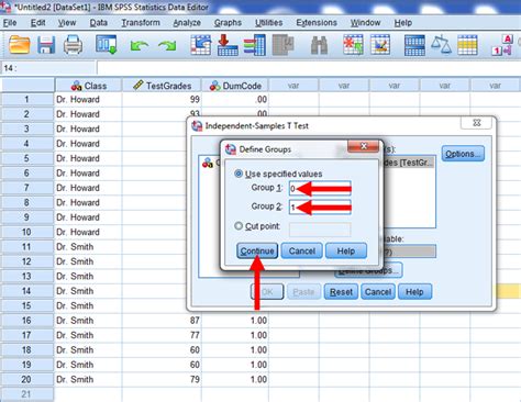 Spss Ibm T Test Kummap