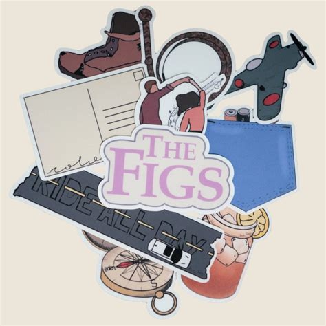 Debut Album Sticker Pack The Figs