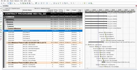 Prepare Construction Schedule Using Ms Project And P6 By Unaishi Fiverr