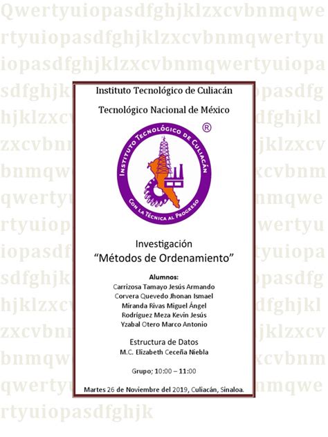 Algoritmos De Ordenamiento Pdf Estructura De Datos De Matriz Informática Teórica