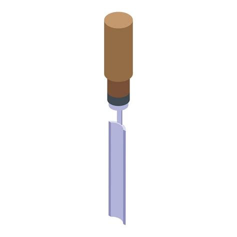 Chisel Tool Icon Isometric Style Vector Art At Vecteezy