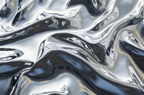 Abstract Metallic Waves And Texture For Modern Design Concepts Stock Image Image Of Surface