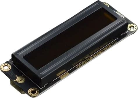 dfrobot gravity lcd display 16x2 i2c rgb hintergrundbeleuchtung digitec