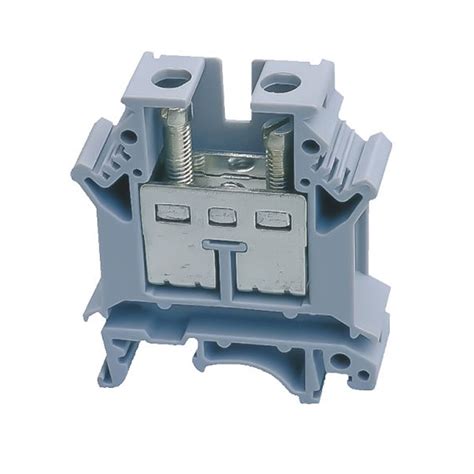 UK 5N Din Rail Type Push In Din Rail Terminal Blocks Tai Ding Electric