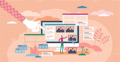 building website project as programming homepage process tiny person