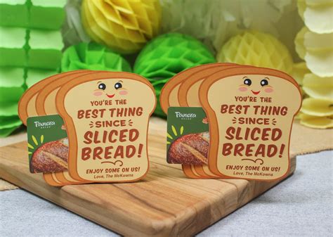 Bread T Card Holder Printable Best Thing Since Sliced Bread