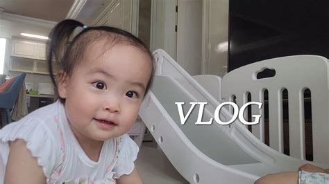 Vlog ENG 쉬지 않고 떠드는 개월 아기 일상 육아브이로그 귀 아픔 주의 YouTube