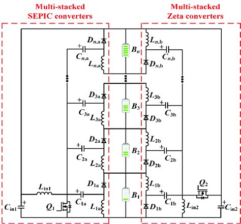 Proposed Cell Voltage Equalizer For N Cells In Series Download Scientific Diagram