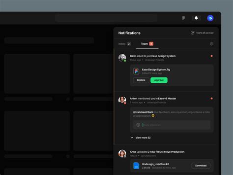 Notification Dark Modal By Tran Mau Tri Tam For Ui8 On Dribbble