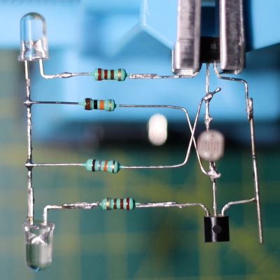 LED Flasher Circuit With LDR CircuitBest