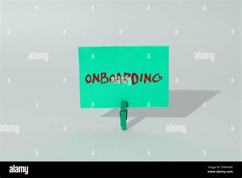 Inspiration Showing Sign Onboarding Business Idea Action Process Of