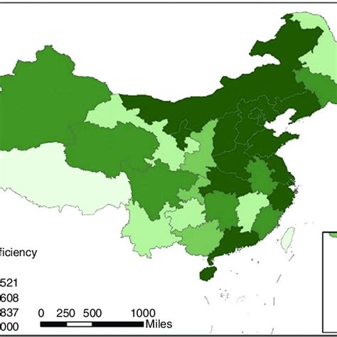 input output efficiency of urban green energy development based on dea