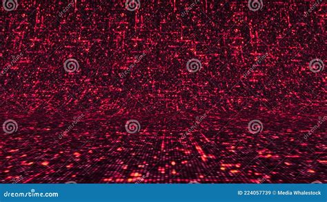 Lava Background In Cyberspace Animation Background Is Made Of Cybernetic Lava Rising Like Wave