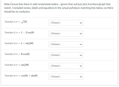 Solved Question Pts Match The Graph With The Correct Chegg