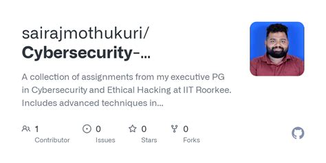 Github Sairajmothukuricybersecurity Assignments A Collection Of Assignments From My