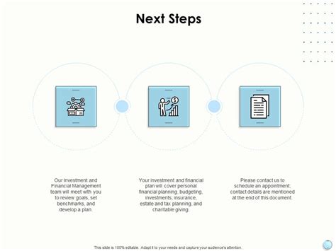 Fiscal Management Next Steps Ppt Ideas Shapes Pdf