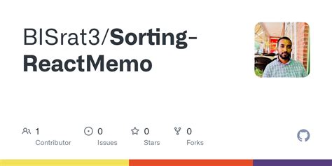 Github Bisrat3sorting Reactmemo
