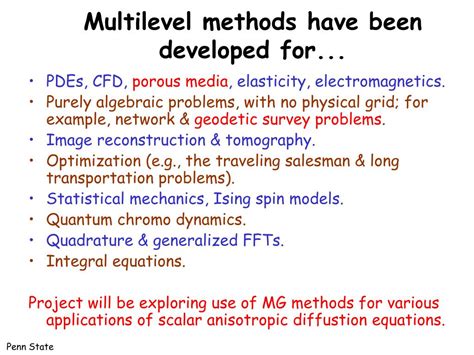 PPT Multigrid Methods PowerPoint Presentation Free Download ID 3408486