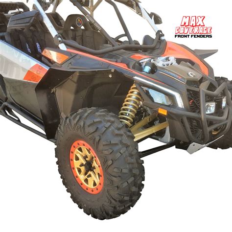 2017 2024 Can Am Maverick X3 Xmr Brp Max Coverage Fender Extensions Mudbusters Mud