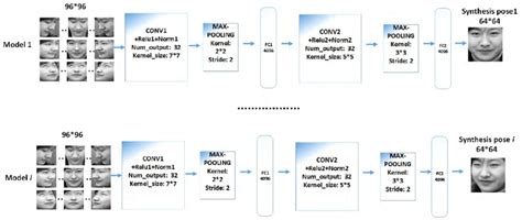 basic face synthesis model to extract pose invariant features