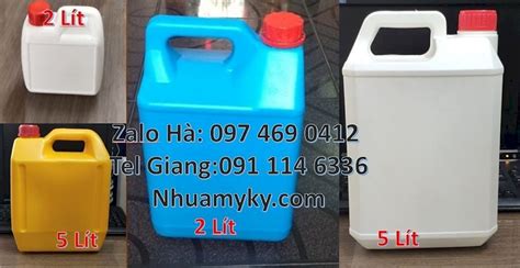 Can L Quay Xéo Có Nắp Thoát Khí Đựng Cồn Công Nghiệp Can Nhựa Lít Vuông Can L Vuông Can L