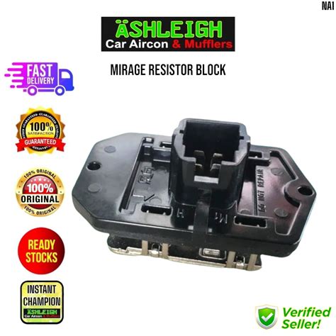 Mitsubishi Mirage Resistor Block Car Aircon For Blower Airflow Low