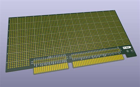 IBM PC AT 16 bit ISA Prototype PCB Card Marten Electric 電気テン Home