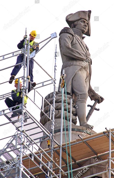Scaffolders Erecting Scaffolding Around Nelsons Column Editorial Stock Scaffolders Erecting Scaffolding Around Nelsons Column Editorial Stock
