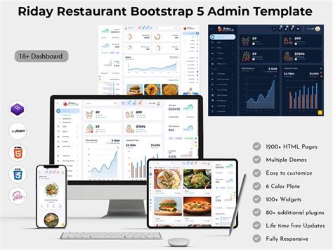 Bootstrap Admin HTML On Tumblr