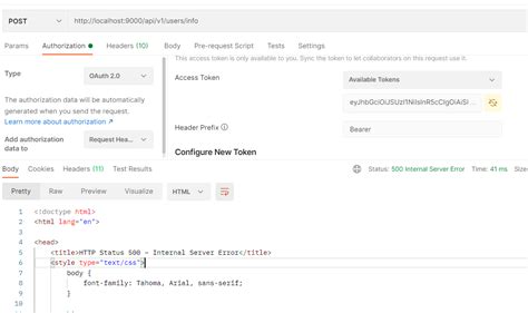 microservices spring boot keycloak access token cannot work 500