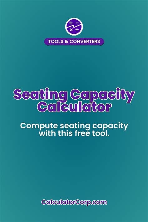 Seating Capacity Calculator