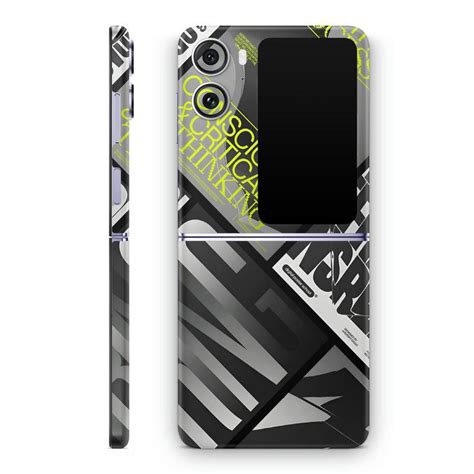 Mobile Skin Wrap Consciously Typography Protect Your Phone And Add A